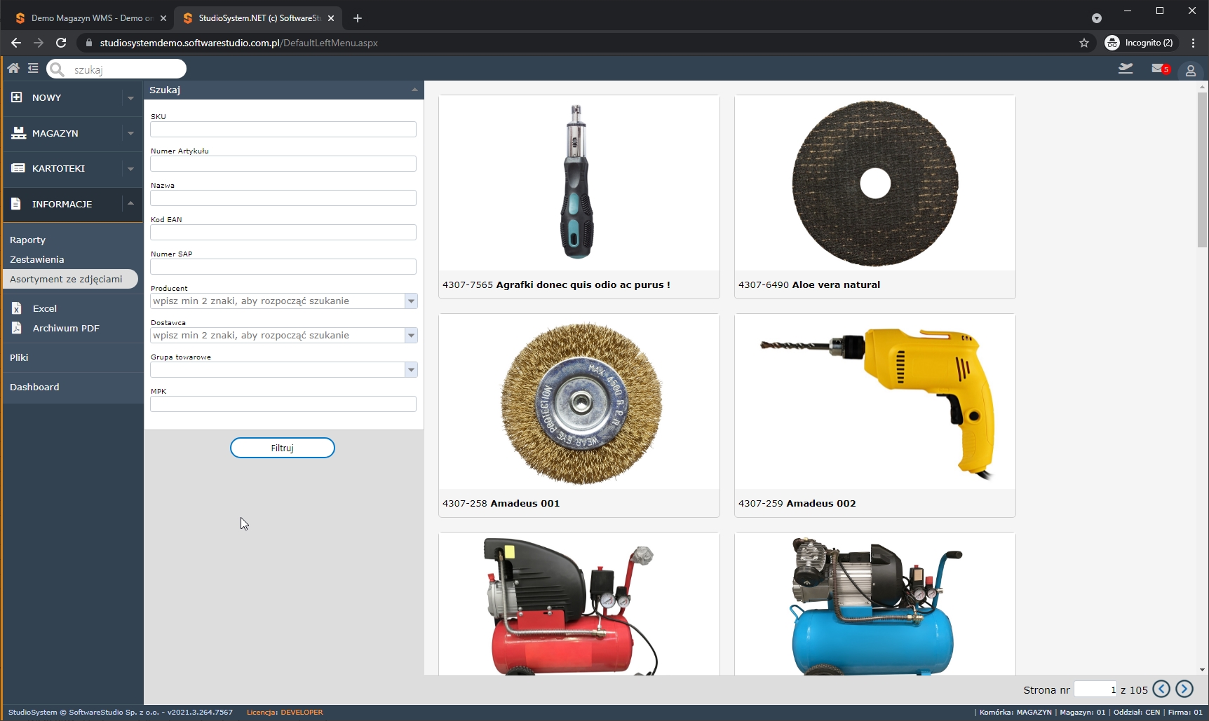 System magazynowy od SoftwareStudio > System WMS