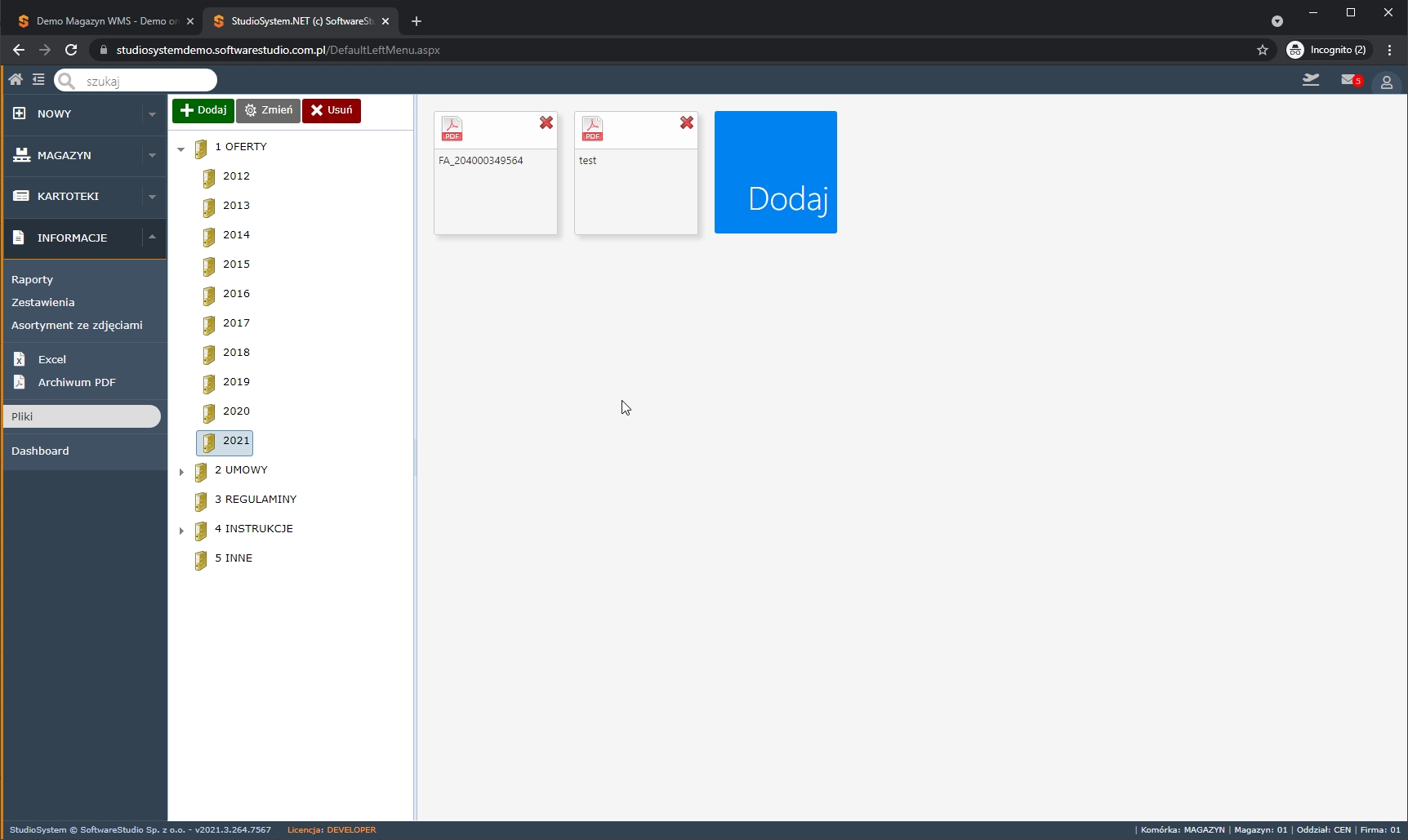 System magazynowy od SoftwareStudio > System WMS